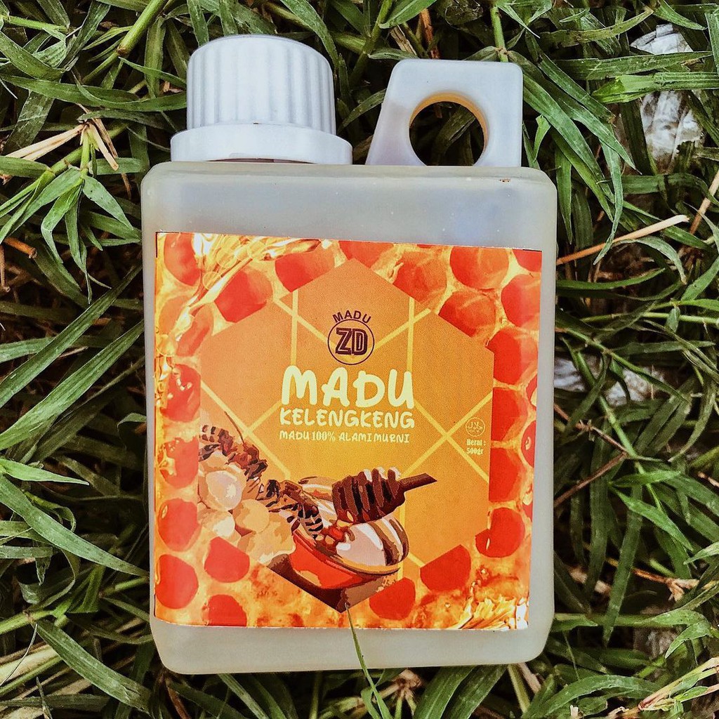 Jual MADU KELENGKENG MURNI - JERIGEN 1/2 KG | Shopee Indonesia