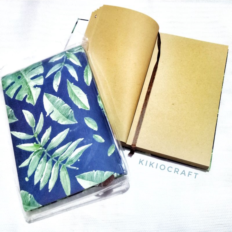Jual Notebook/Buku Tulis/Buku Catatan Booshe Cover Daun Estetik A5 HC ...