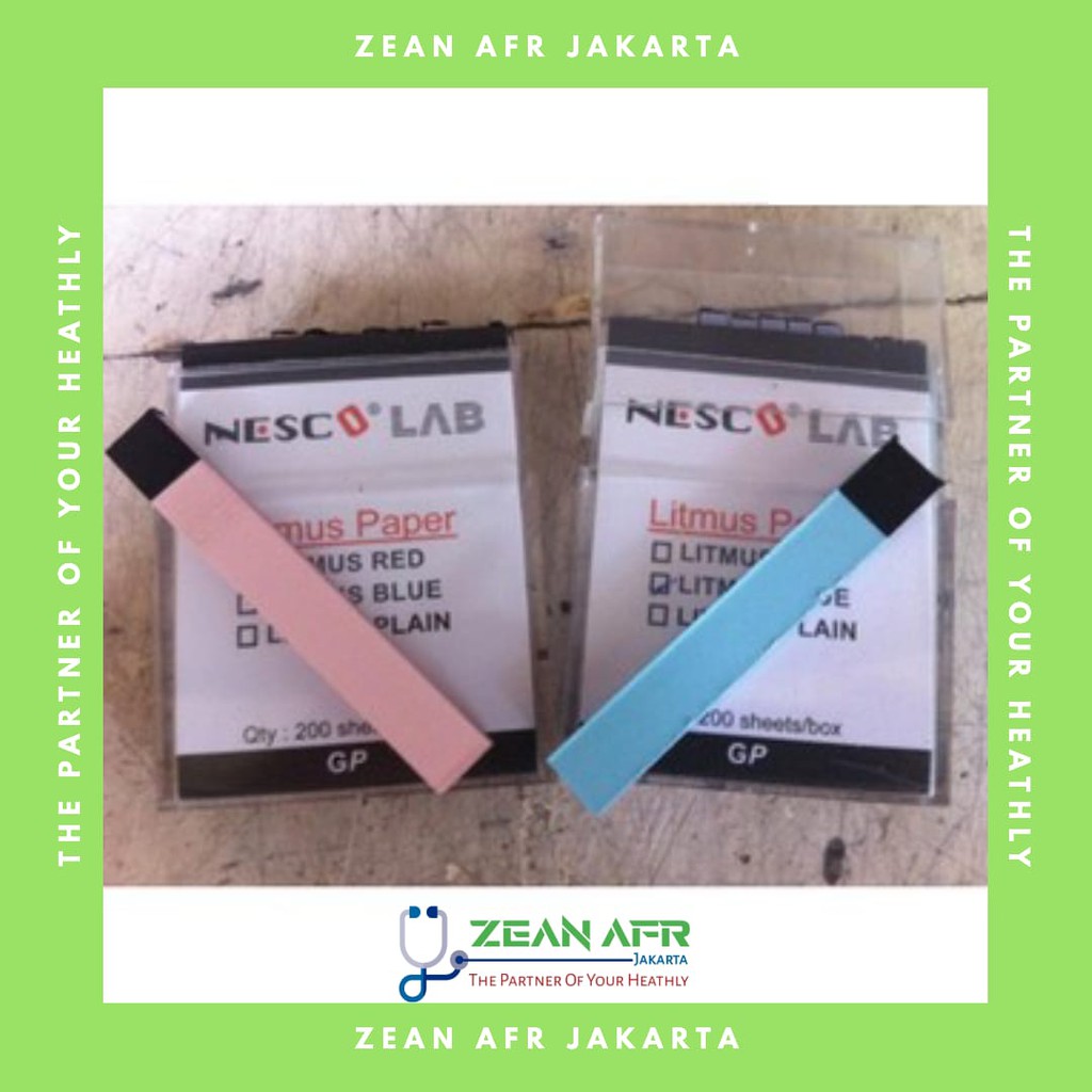 Jual Nesco kertas lakmus red blue | Shopee Indonesia
