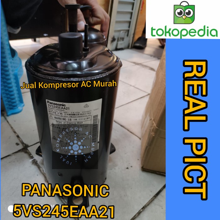 Jual Kompresor Ac Panasonic 5Vs245Eaa21 / Compressor Panasonic ...