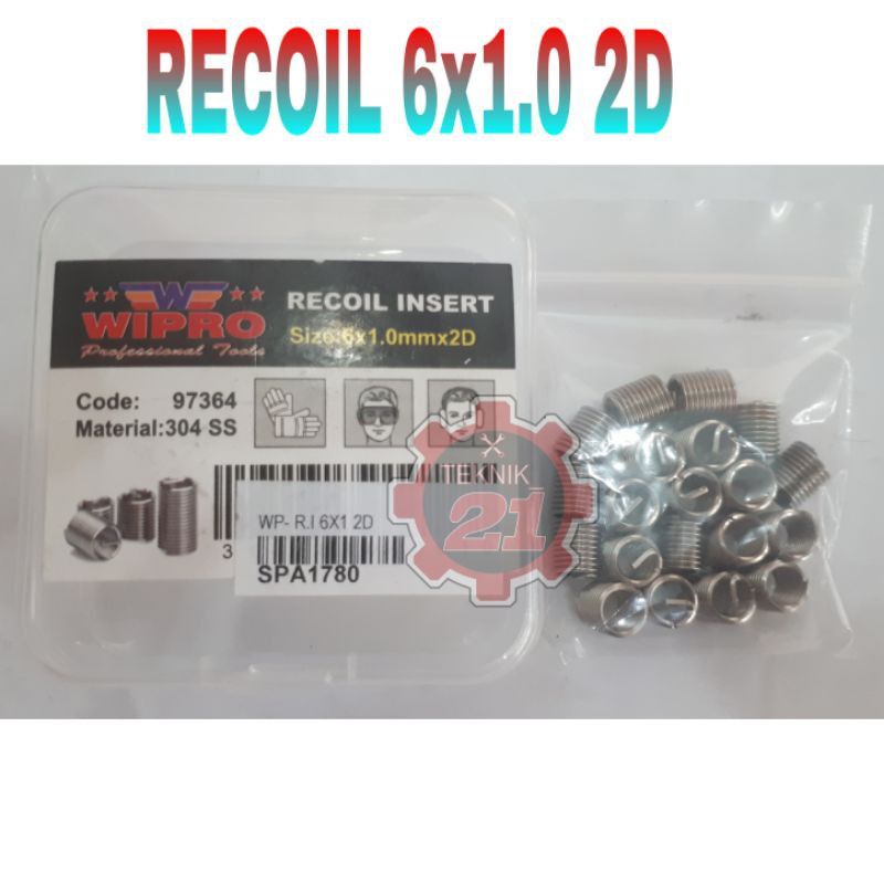 Jual COIL M6 TIPE 2D RICOIL DRAT M6 2D ISI RECOIL M6 RICOIL M6 | Shopee ...