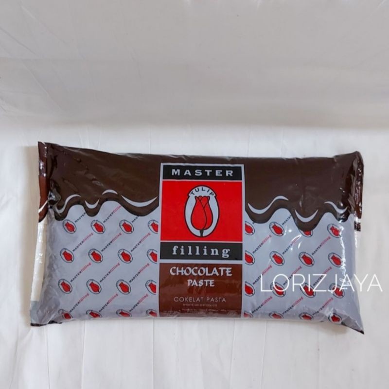 Jual REPACK!!! Tulip Master Filling Chocolate Pasta 500gr | Shopee ...