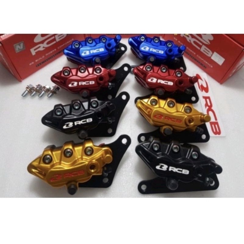 Jual Kaliper set RCB S1 depan belakang full set PNP original racing boy - Charmoto | Shopee ...