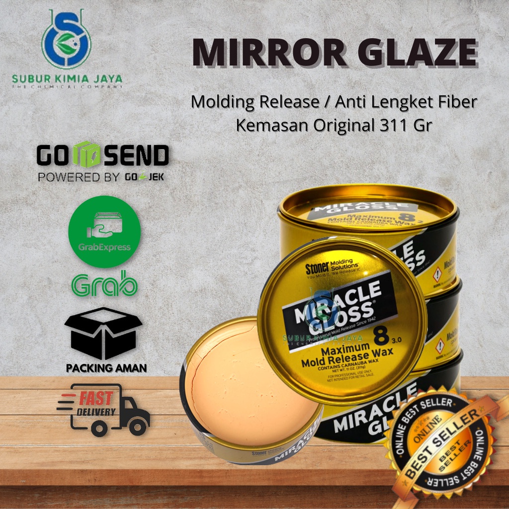 Jual Anti Lengket Resin / Mold Release / Meguiars Mirror Glaze Kemasan ...
