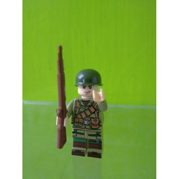 Jual Minifigures world war 2 WW2 minifigure USA2 | Shopee Indonesia