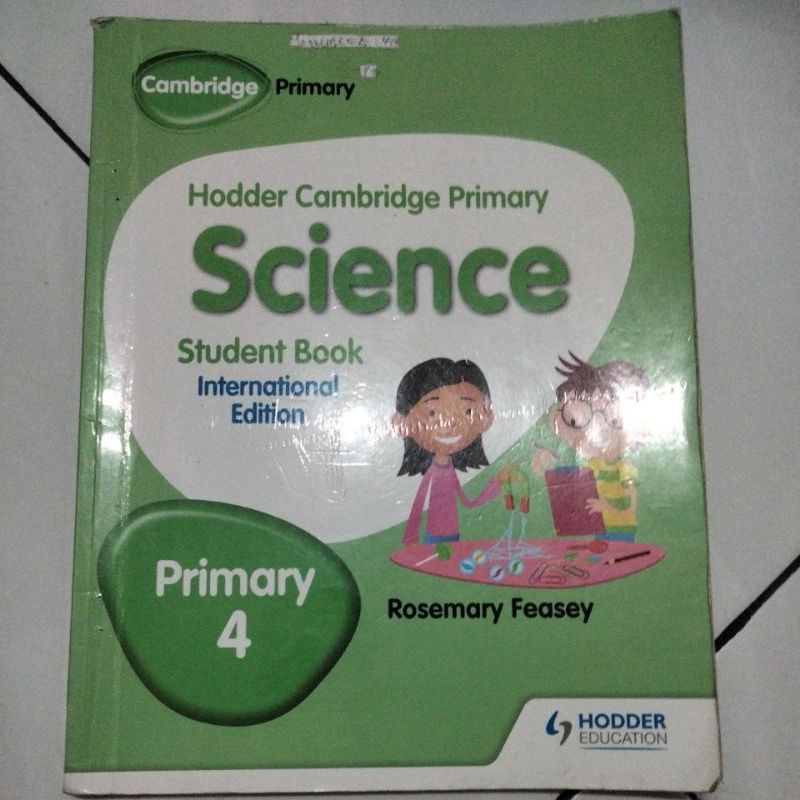 Jual Hodder Cambridge Primary 4 SCIENCE | Shopee Indonesia