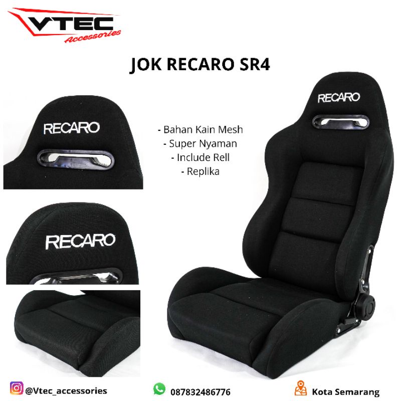 Jual Jok Racing Recaro SR4 | Shopee Indonesia