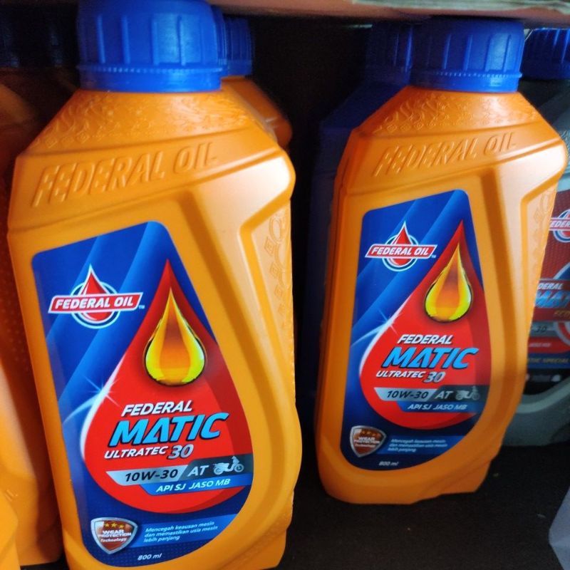 Jual Oli Mesin Federal Matic 0.8liter merk Federal Oli | Shopee Indonesia