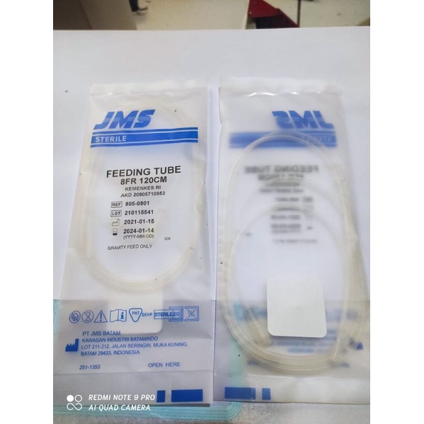 Jual FEEDING TUBE NO.8(NGT) JMS | Shopee Indonesia