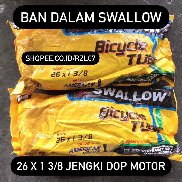 Jual BAN DALAM SEPEDA JENGKI SWALLOW 26 X 1 3/8 DOP MOTOR | Shopee Indonesia