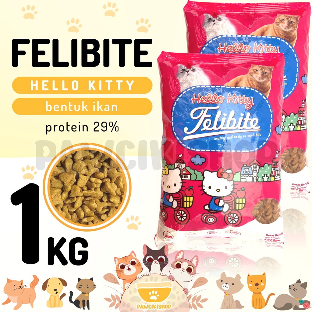 Jual PAWCIKISHOP - FELIBITE BENTUK IKAN 1 KG / felibite / felibite 1kg ...