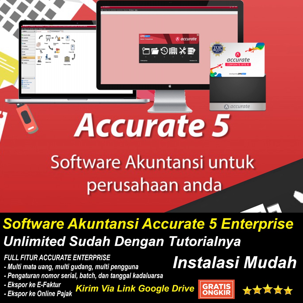 Jual Software Akuntansi Accurate 5 Enterprise Versi Terbaru | Shopee ...