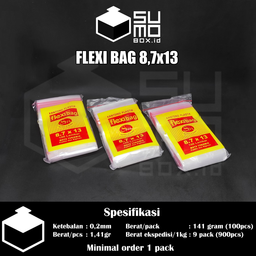 Jual Kantong Plastik Klip 8 7x13 Isi 100pcs Clip Ziplock Zipper Pouch