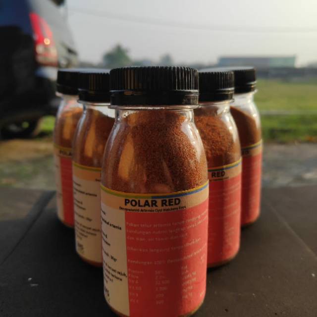 Jual POLAR RED 50GR ARTEMIA DECAPSULATED CYST / ARTEMIA INSTAN | Shopee ...