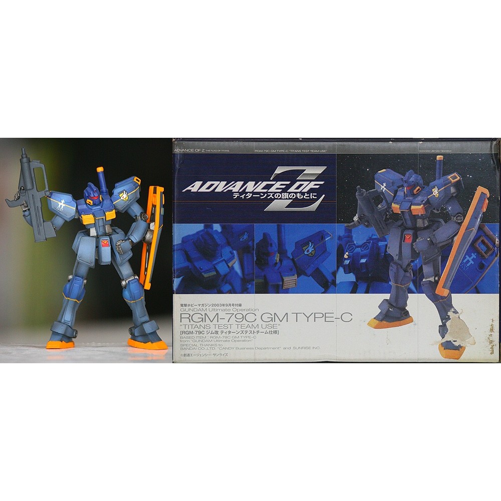 Jual Action Figure Gundam RGM-79C GM Type C Titants Test Team Advance ...