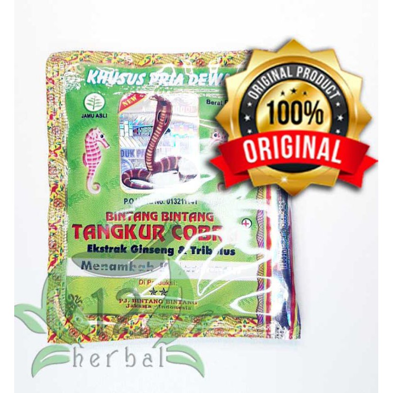 Jual OBAT KUAT HERBAL TANGKUR KOBRA | Shopee Indonesia