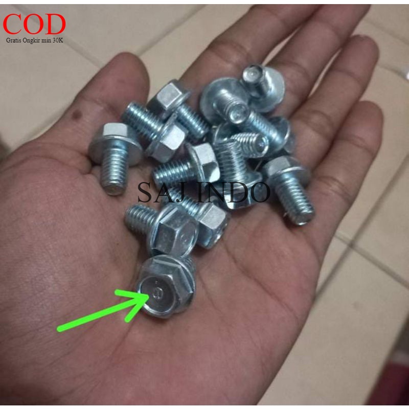 Jual baut 12 m8 × 12 oli gardan matic original honda | Shopee Indonesia