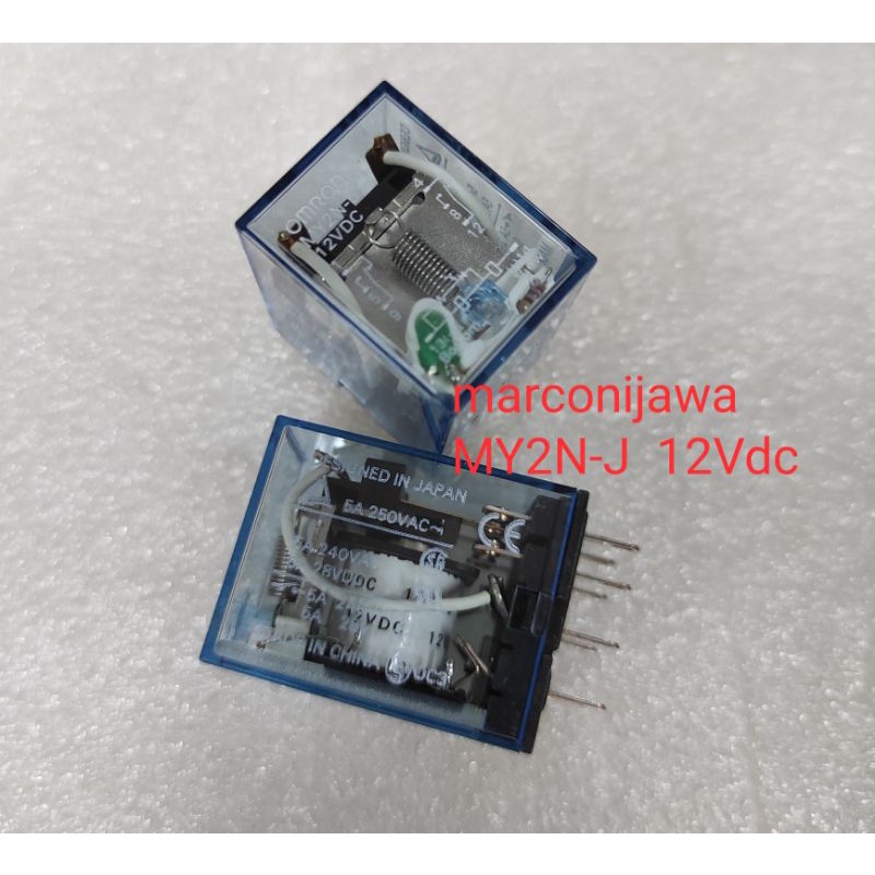 Jual Relay MY2N-J 12Vdc 8pin omron | Shopee Indonesia