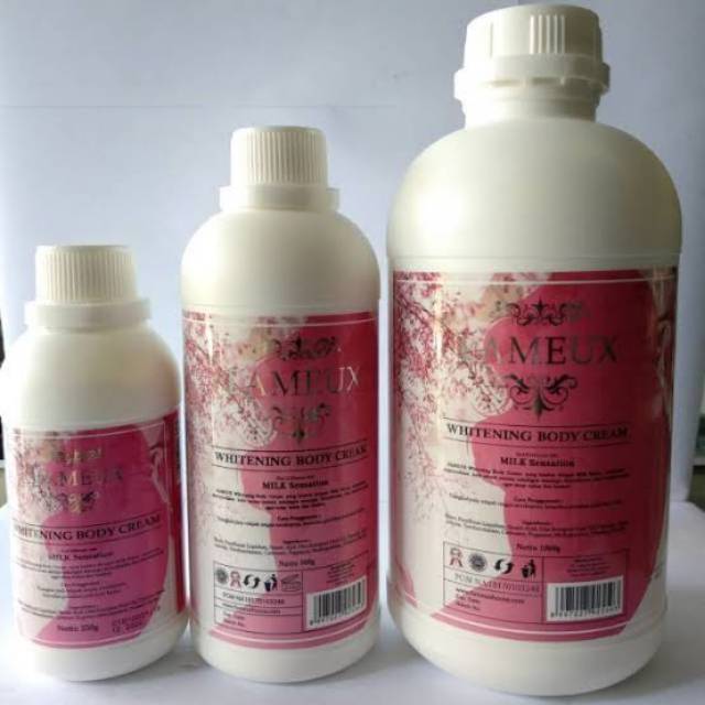 Jual Fameux Whitening Body Cream Bleaching ORIGINAL | Fameux Bleaching ...
