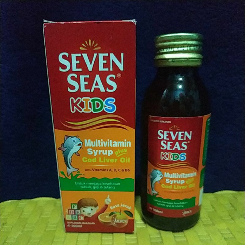 Jual SevenSeas Kids Multivitamin plus Cod Liver Oil | Shopee Indonesia