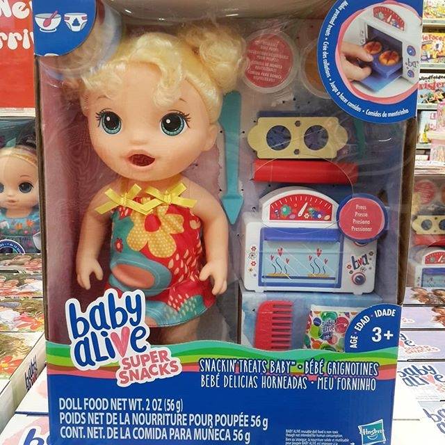 Jual NEW Baby Alive Snackin Treats Baby Lily Friends Original | Shopee Indonesia