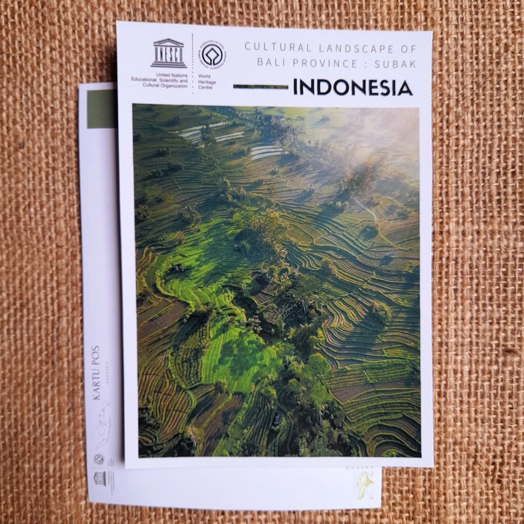 Jual Kartu Pos / Postcard / Postcrossing Indonesia - unesco whs ...