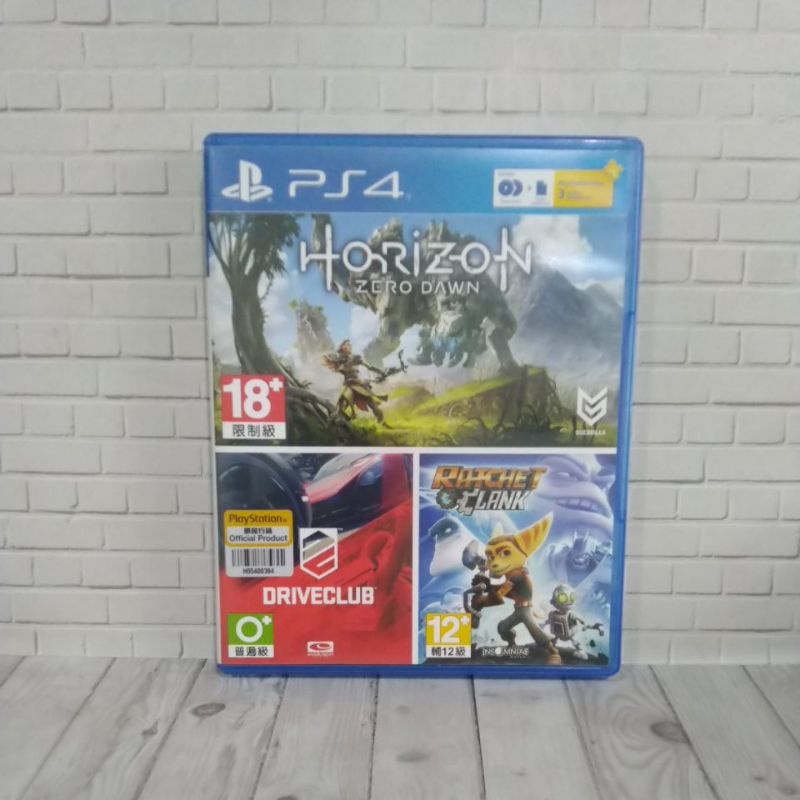 Jual BD Ps4 Bundle Horizon Zero Dawn dan Drive Club Usa Bahasa Inggris ...