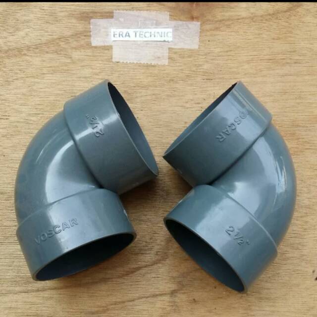 Jual Knee pvc 2,5 inch / Knie 2,5 inch / elbow 2,5 inch / sambungan pipa 2,5" | Shopee Indonesia