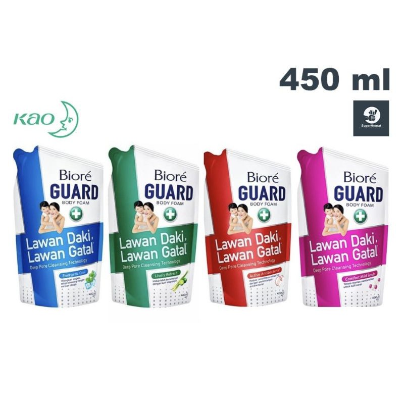 Jual Biore sabun mandi cair refil 450ml | Shopee Indonesia