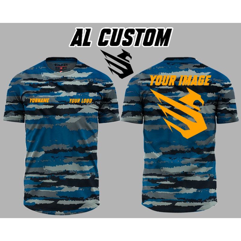 Jual kaos loreng drayfit custom logo dan gambar bebas.bisa satuan ...