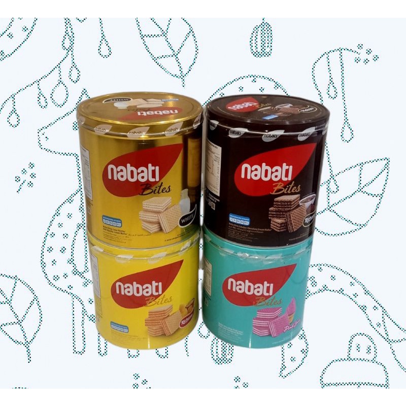 Jual NABATI WAFER BITES KALENG 300G | Shopee Indonesia