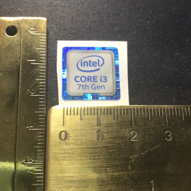 Jual Sticker Stiker Core i3 7th gen ori | Shopee Indonesia