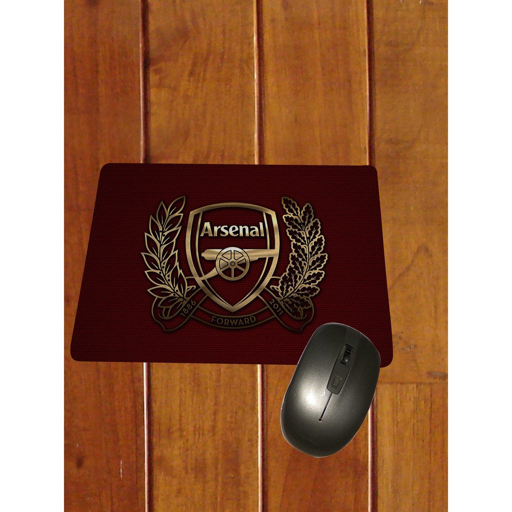 Jual mouse pad logo arsenal fc gunners custom | Shopee Indonesia