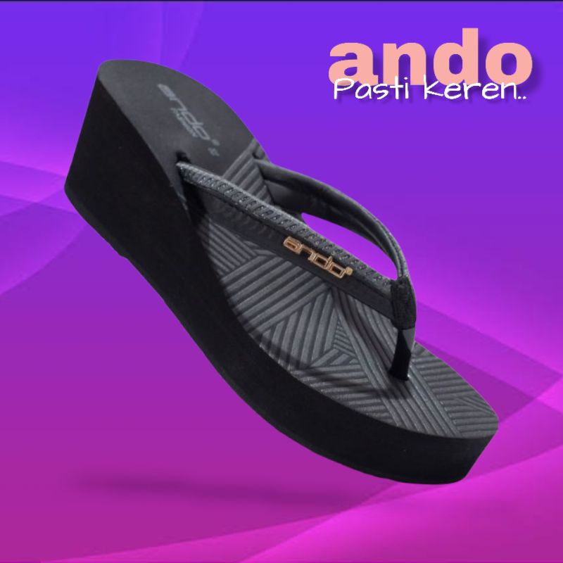 Jual SANDAL ANDO WANITA / SANDAL ANDO AUREL ARIMBI 36-40 | Shopee Indonesia