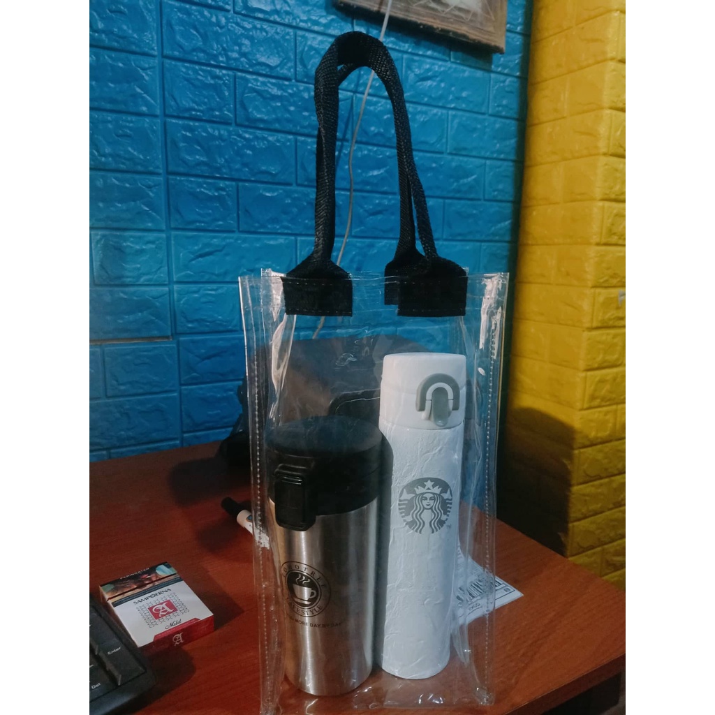 Jual sakura botol tumbler tas mika warna putih atau hitam untuk sakura ...
