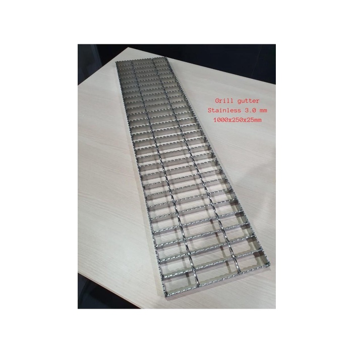 Jual Tutup Got / Tutup Selokan / Grill Gutter Stainless 100 Cm | Shopee ...