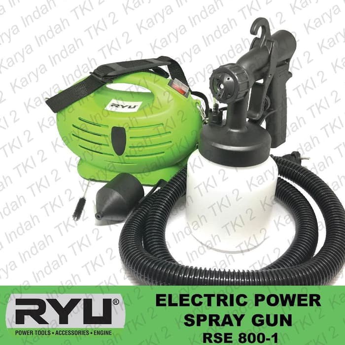 Jual Power Spray Gun Electric RYU RSE 800-1 Semprotan Cat Elektrik 3 ...