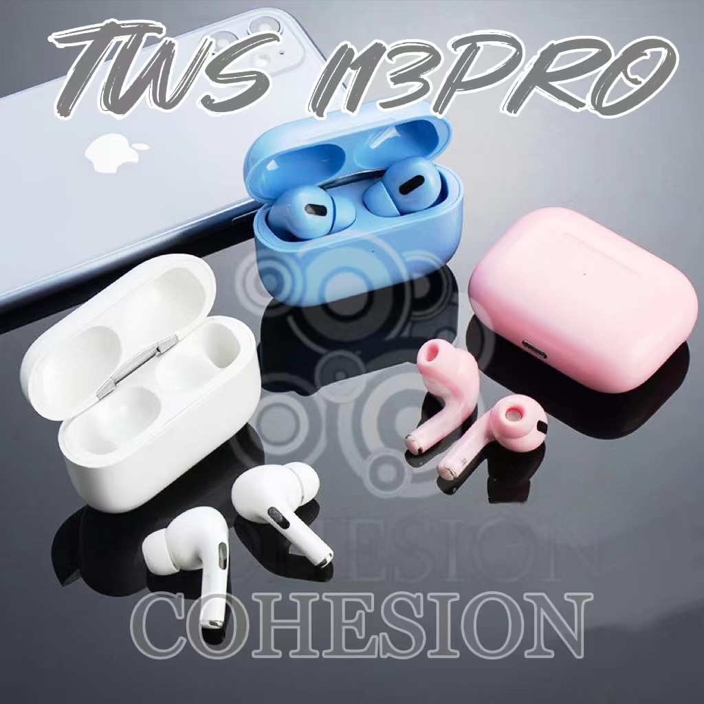Jual COHESION Inpods 13 PRO Bluetooth Earphone Wireless Headphones Macaron I13 TWS IOS/ANDROID ...