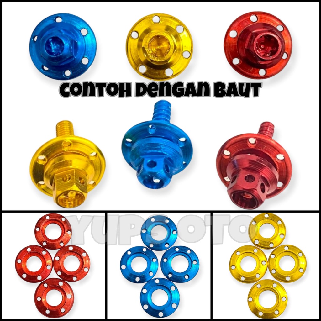 Jual RING BAUT BAHAN CNC HARGA PERBIJI BISA UNTUK BAUT DRAT 6 8 10 RING ...