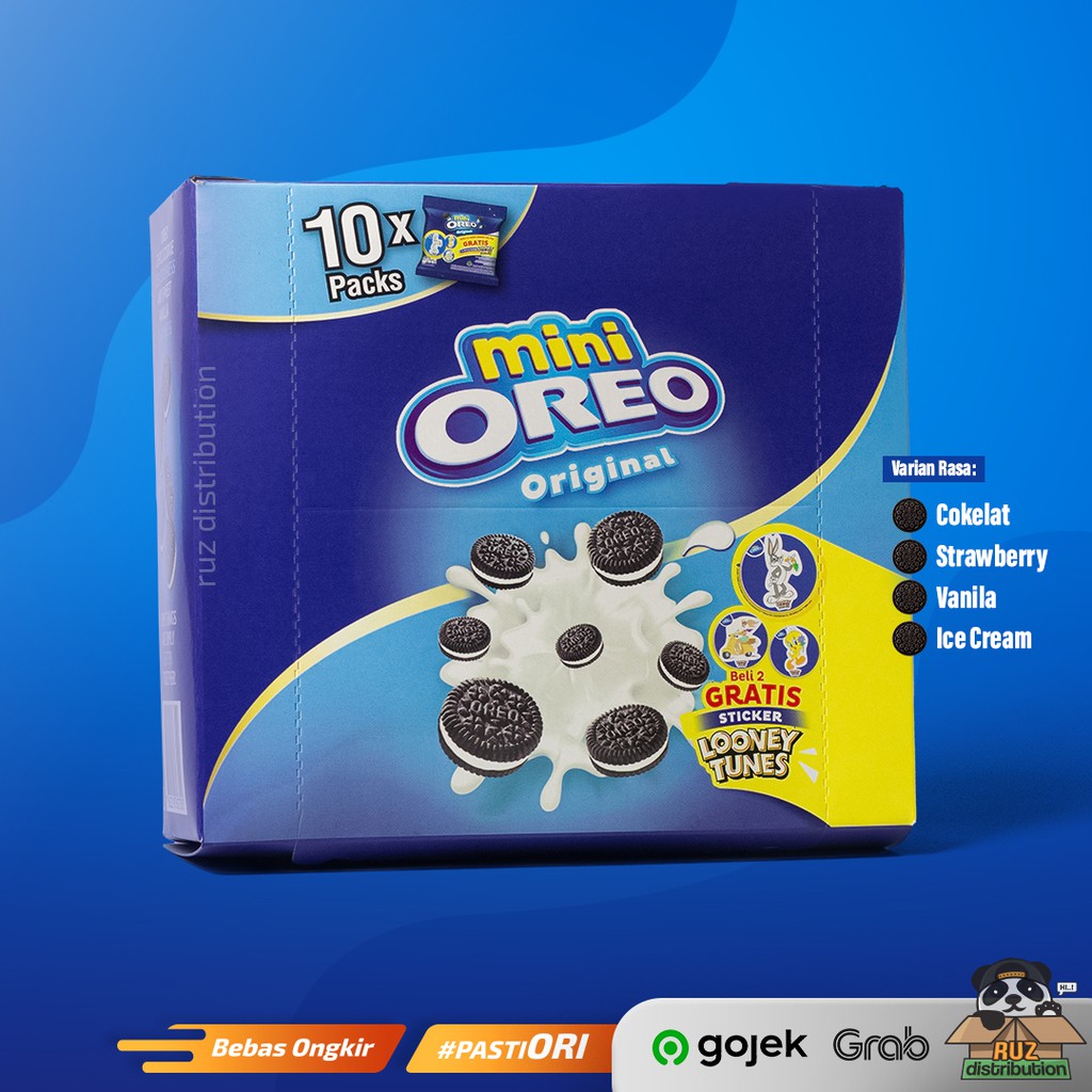 Jual Oreo Mini Box isi 10 Sachet | Shopee Indonesia
