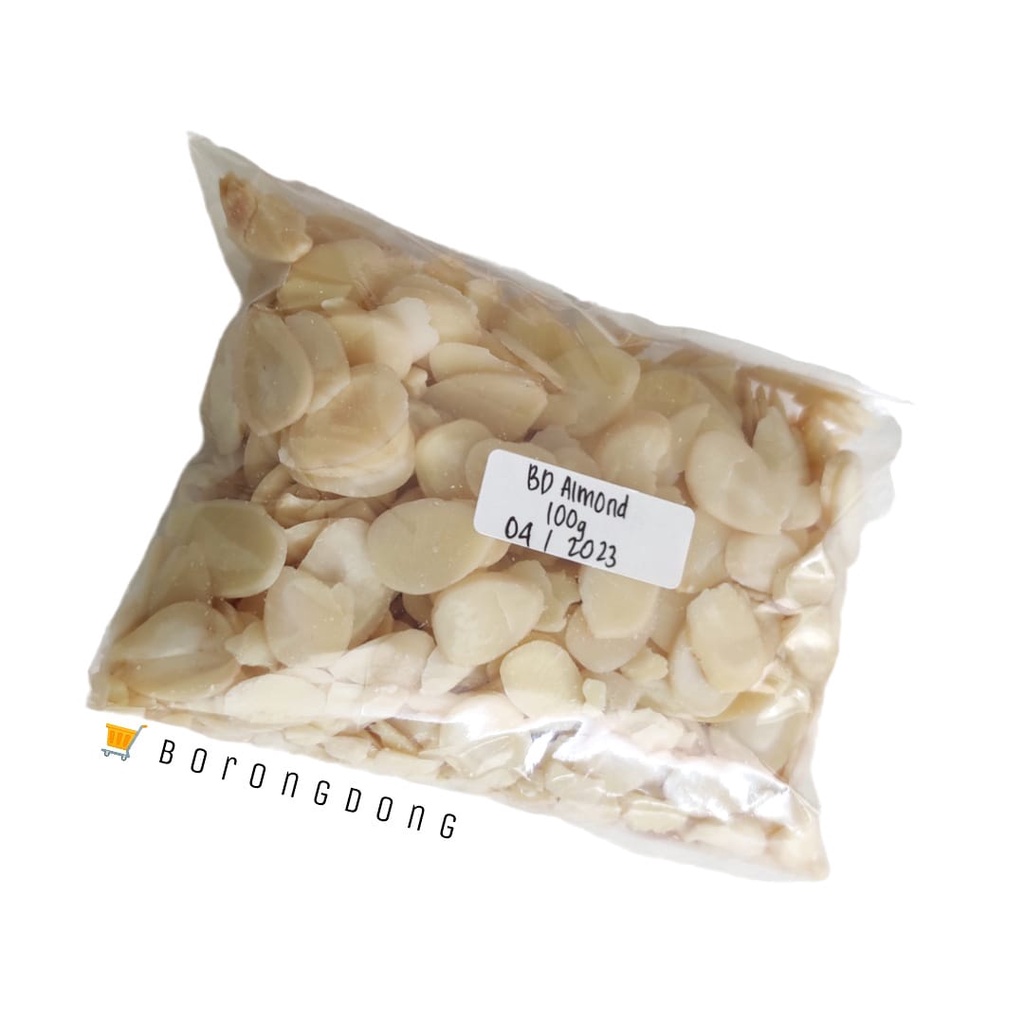 Jual Almonesia Almond Slice ( Repack 50g - 250g) | Shopee Indonesia