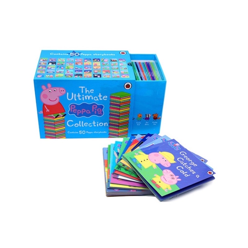 Jual the ultimate peppa pig book colection , buku cerita pepa pig 1 set ...