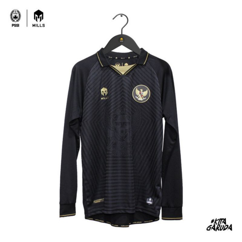 Jual MILLS Jersey Timnas Indonesia Third Lengan Panjang (Long Sleeve ...