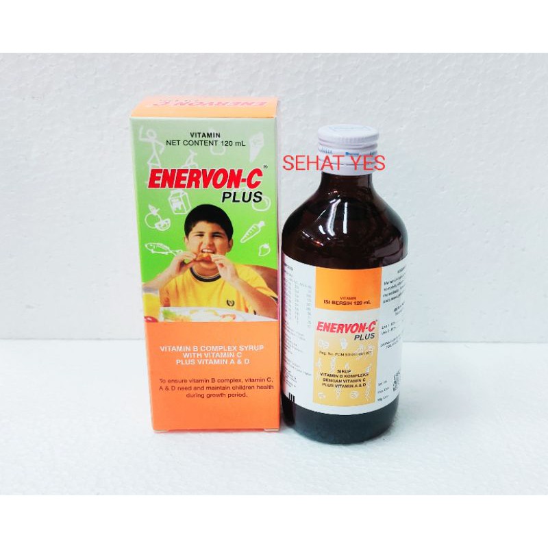 Jual ENERVON C PLUS 120ml | Shopee Indonesia