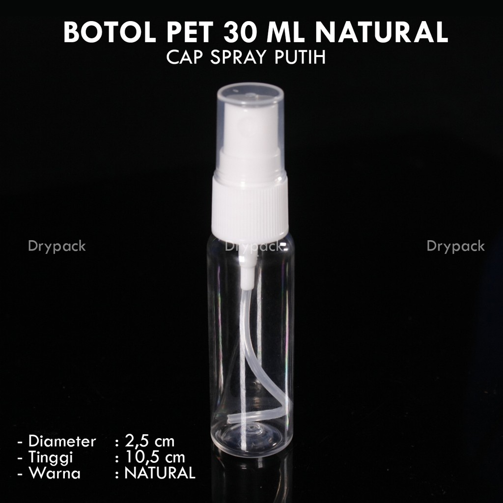 Jual Botol PET 30 ML Natural Spray | Shopee Indonesia