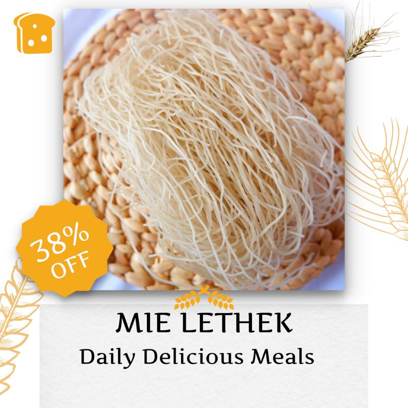 Jual Mie Lethek || Mie Jawa || Mie Khas Bantul jogjakarta Ecer 200g ...