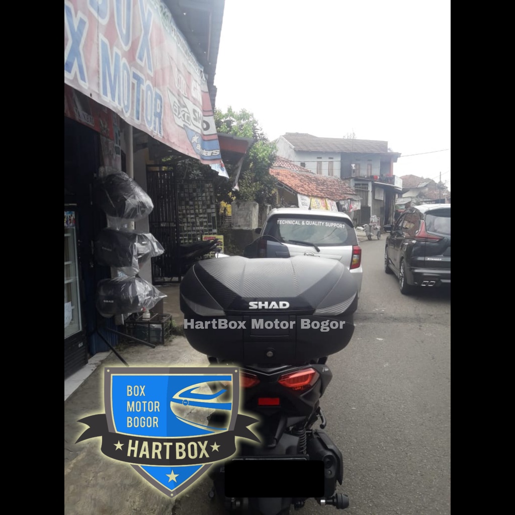 Jual Box Motor Touring Shad SH58x TopBox Jumbo Shad SH 58 | Box Shad ...