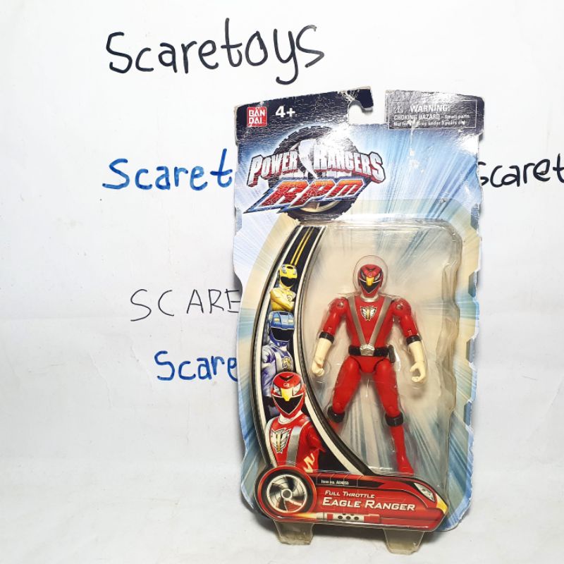 Jual Power Rangers RPM Eagle Red Ranger Merah Sentai Go Onger | Shopee ...