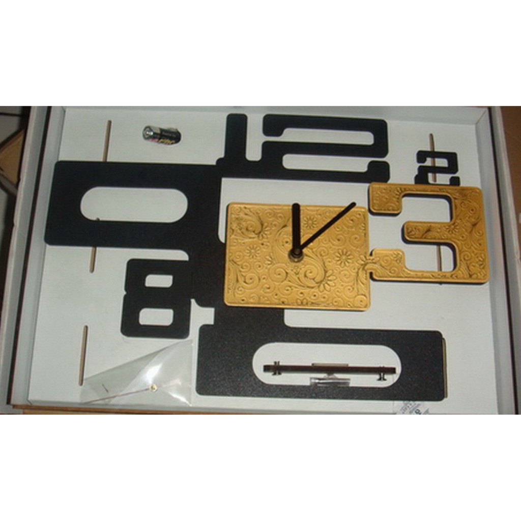 Jual JOGJA SLEMAN, JAM HIASAN DINDING BAHAN KAYU MDF TEBAL BERKUALITAS ...