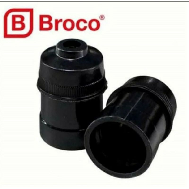 Jual Fitting Lampu Gantung Hitam Broco E27 Art 216L | Shopee Indonesia